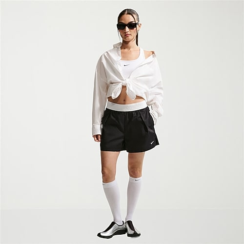 Click here for Nike Womens High Rise Active Pull-On Short  Medium... prices