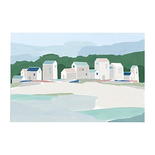 Click here for Lumaprints Little Town Iii Canvas Giclee Canvas Ar... prices