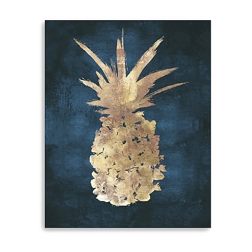 Click here for Lumaprints Golden Night Pineapple Giclee Canvas Ar... prices