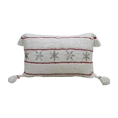 Click here for Vibhsa Christmas Decorative Pillow  14 x 24 - Ivor... prices
