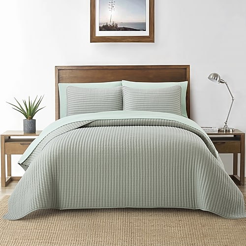 Click here for Stratford Park Misty 7-pc. Quilt Set  One Size  Gr... prices