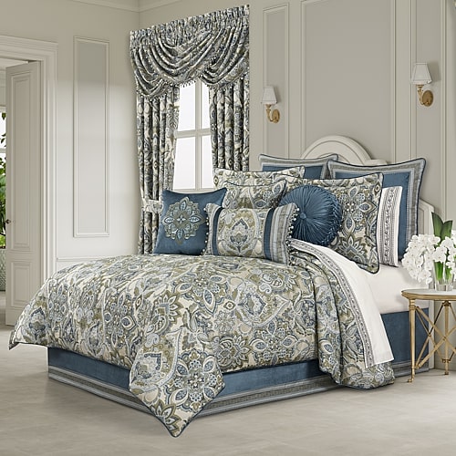 Click here for J Queen New York Avellino 4-Pc. Comforter Set  Que... prices