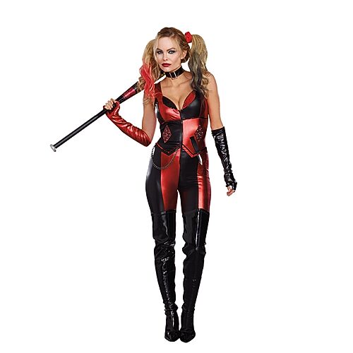 Click here for Womens Harley Quinn Batman DC Comics Costume  X-la... prices