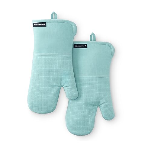 Click here for KitchenAid Gourmet Series Gridlines Oven Mitts Set... prices