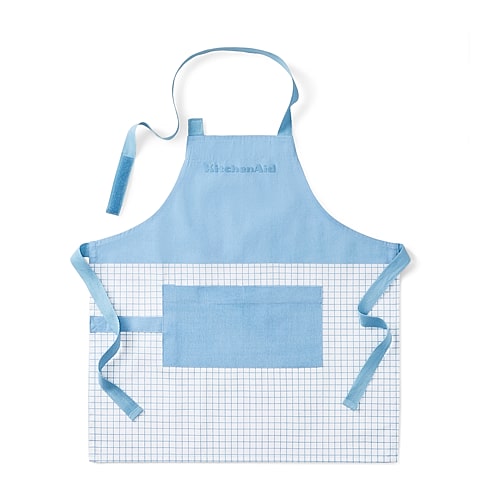 Click here for KitchenAid Gridlines Kid Apron  One Size  Blue prices