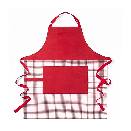 Click here for KitchenAid Gridlines Adult Apron  One Size  Red prices