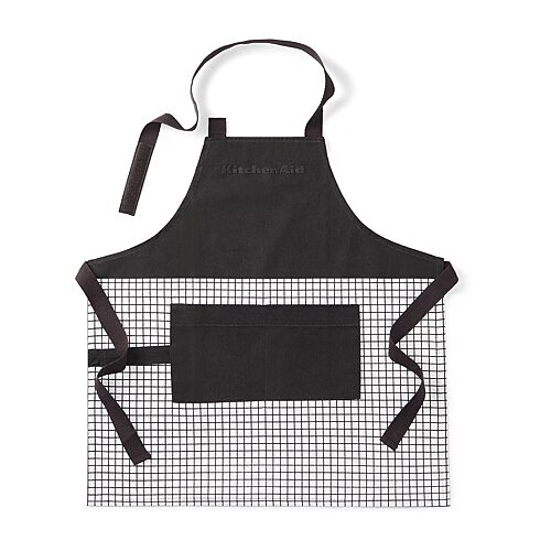 Click here for KitchenAid Gridlines Kid Apron  One Size  Black prices