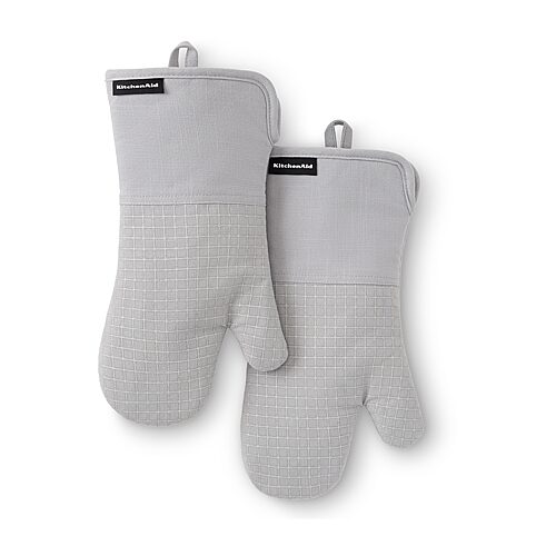 Click here for KitchenAid Gourmet Series Gridlines Oven Mitts Set... prices