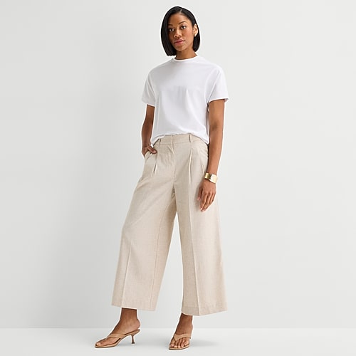 Click here for Worthington Womens Cropped Everyday Pant  20  Brow... prices