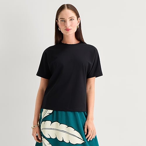 Click here for Worthington Womens Crew Neck Short Sleeve T-Shirt... prices