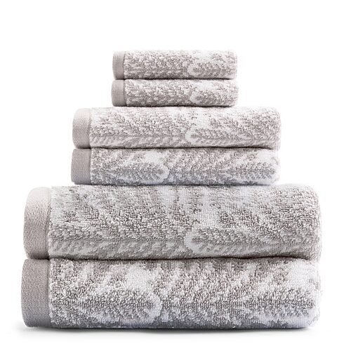 Click here for Liz Claiborne Signature Sprigs Plush Bath Towel  O... prices