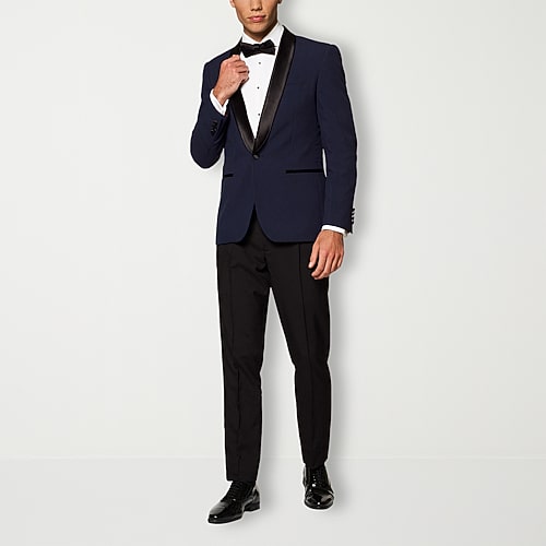 Click here for Opposuits Mens 3-pc. Tuxedo  50 Regular  Blue prices