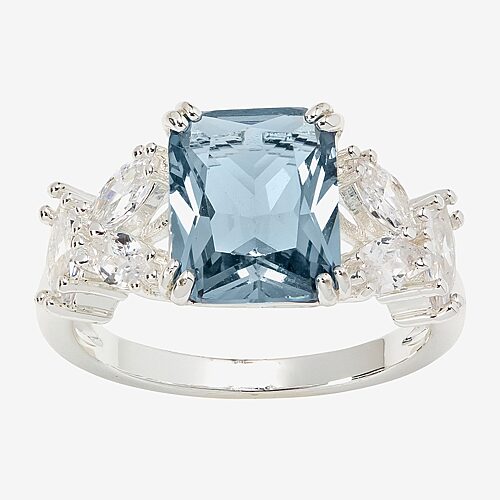 Click here for Sparkle Allure Split Shank Womens Blue Crystal Pur... prices