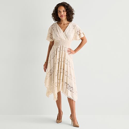 Click here for Rabbit Rabbit Rabbit Design Womens Midi V Neck Sho... prices