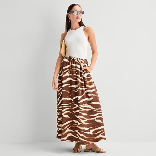 Click here for Worthington Womens Maxi Skirt  X-small  Brown prices