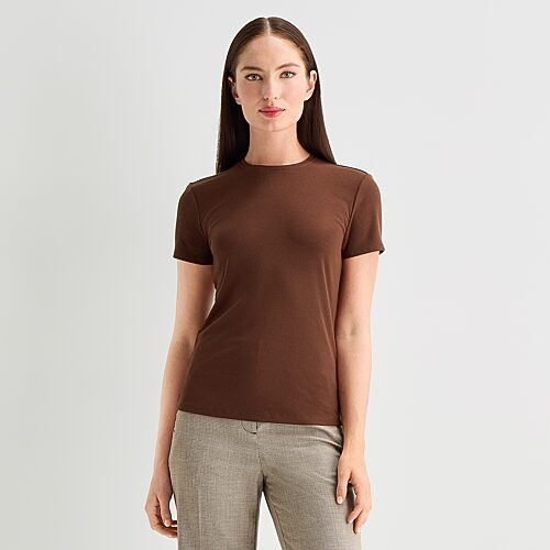 Click here for Worthington Womens Crew Neck Short Sleeve T-Shirt... prices