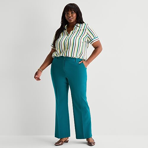 Click here for Worthington Plus Womens Modern Perfect Trouser  18... prices