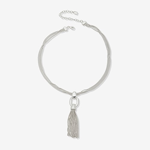 Click here for Worthington Womens 17 Inch Pendant Necklace  One S... prices