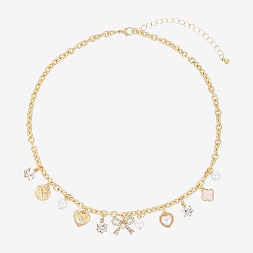 Click here for Forever 21 Womens 16 1/2 Inch Statement Necklace... prices