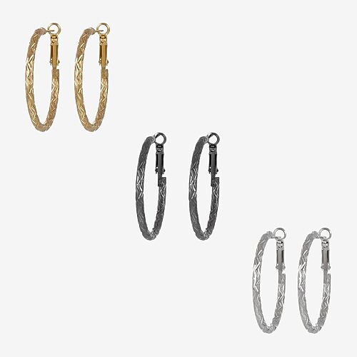 Click here for Forever 21 Womens Round 3 Pair Earring Set  One Si... prices