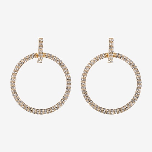 Click here for Forever 21 Womens 50.5mm Round Single Earring  One... prices