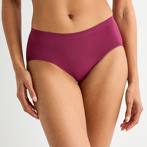 Click here for Ambrielle Womens Seamless Brief Panty  Medium  Red prices