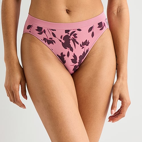 Click here for Ambrielle Womens Seamless High Cut Panty  Large  P... prices