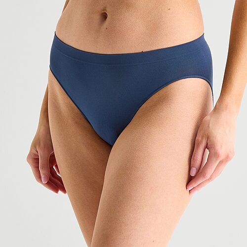 Click here for Ambrielle Womens Seamless High Cut Panty  3x  Blue prices