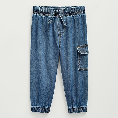 Click here for Okie Dokie Baby Boys Adjustable Waist Jogger Denim... prices