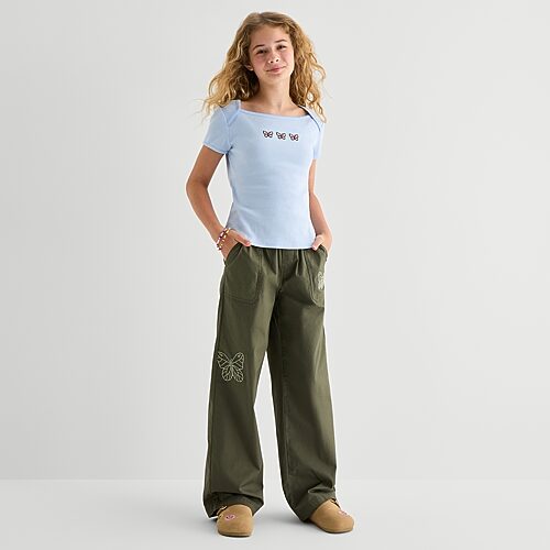 Click here for Thereabouts Little & Big Kid Girls Stretch Fabric... prices