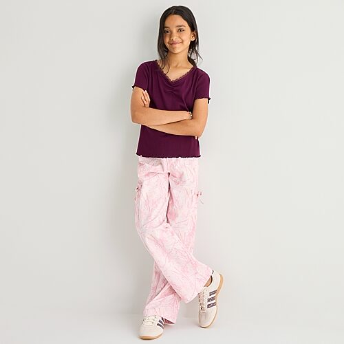 Click here for Thereabouts Little & Big Kid Girls Mid Rise Straig... prices