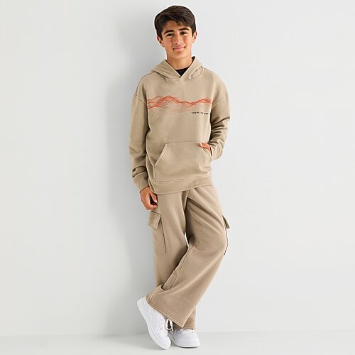 Click here for Xersion Little & Big Kid Boys Mid Rise Wide Leg Ac... prices