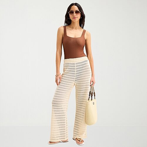 Click here for Mynah Womens Striped Swim Pants  X-small  Beige prices