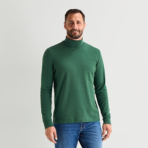 Click here for St. Johns Bay Interlock Mens Long Sleeve Classic F... prices