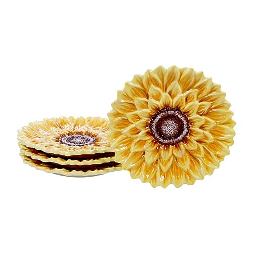 Click here for Certified International Sunset Sunflower 4-Pc. 3-d... prices