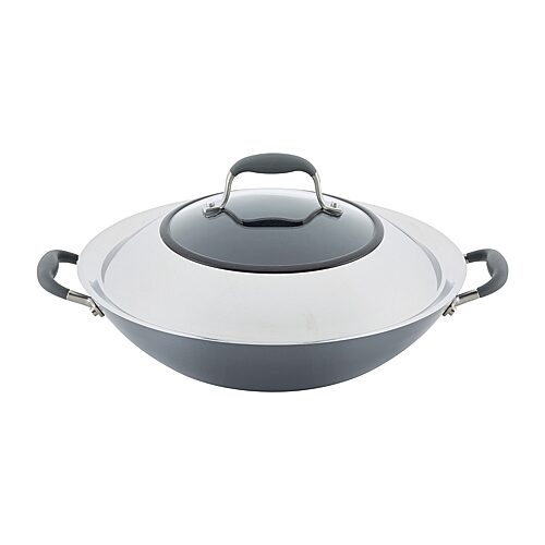 Click here for Anolon Advanced Home Hard Anodized 14 Wok with Lid... prices