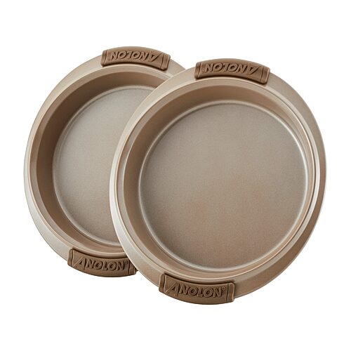 Anolon Advanced Bronze Nonstick Bakeware 9 Round Cake Pans  Set of 2 - Bronze