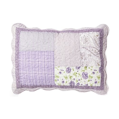 Click here for Donna Sharp Lavender Rose Pillow Sham  One Size  P... prices