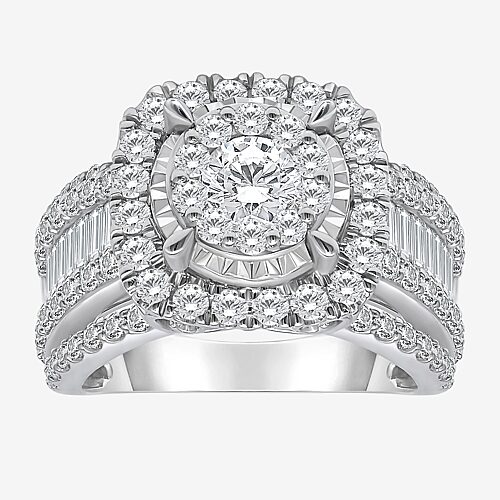 Click here for (I / I1) Womens 3 CT. T.W. Lab Grown White Diamond... prices