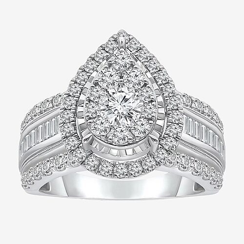 Click here for (I / I1) Womens 2 CT. T.W. Lab Grown White Diamond... prices