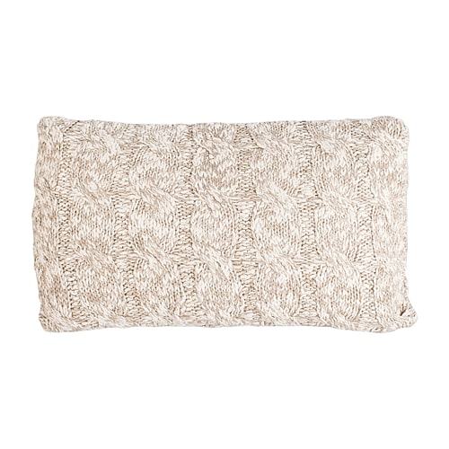 Click here for Safavieh Chunky Knit Rectangular Throw Pillow  One... prices
