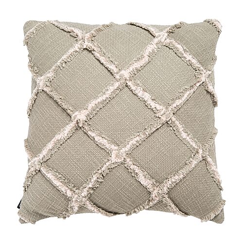 Click here for Safavieh Ashlin 18 x 18 Pillow - Grey/beige prices