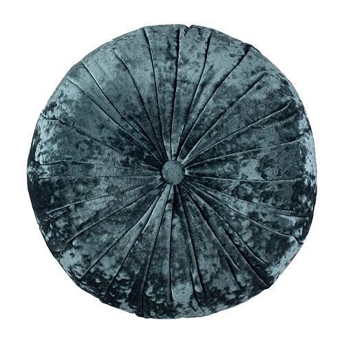 Click here for Safavieh Caramia 15 Round Pillow - Smoke blue prices