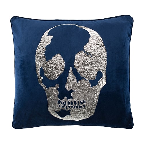Click here for Safavieh Rayen Skull Square Throw Pillow  One Size... prices