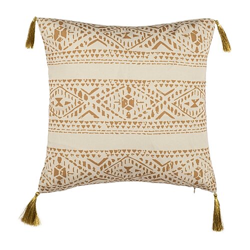 Click here for Safavieh Valen 16 x 16 Pillow - Beige/brown prices