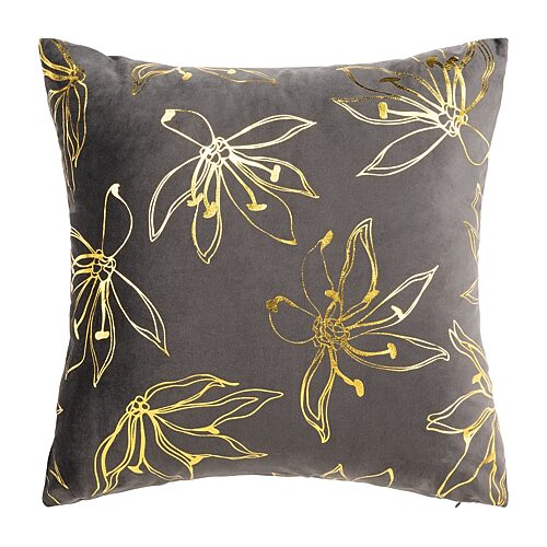 Click here for Safavieh Yari 18 x 18 Pillow - Grey/gold prices