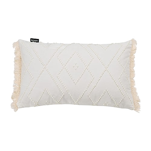 Click here for Safavieh Sorena 12 x 20 Pillow - White prices