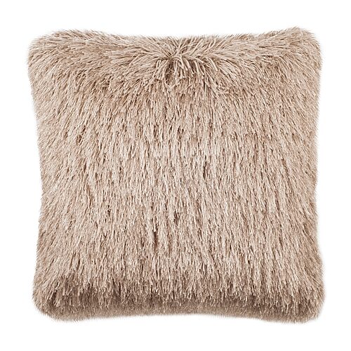 Click here for Safavieh Shag Modish Metallic 20 x 20 Pillow - Met... prices