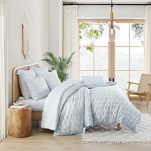Click here for Peri Home Ikat Eyelet 3-Pc. Duvet Cover Set  King... prices