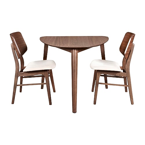 Click here for New Classic Furniture Oscar Corner Table and 2 Woo... prices